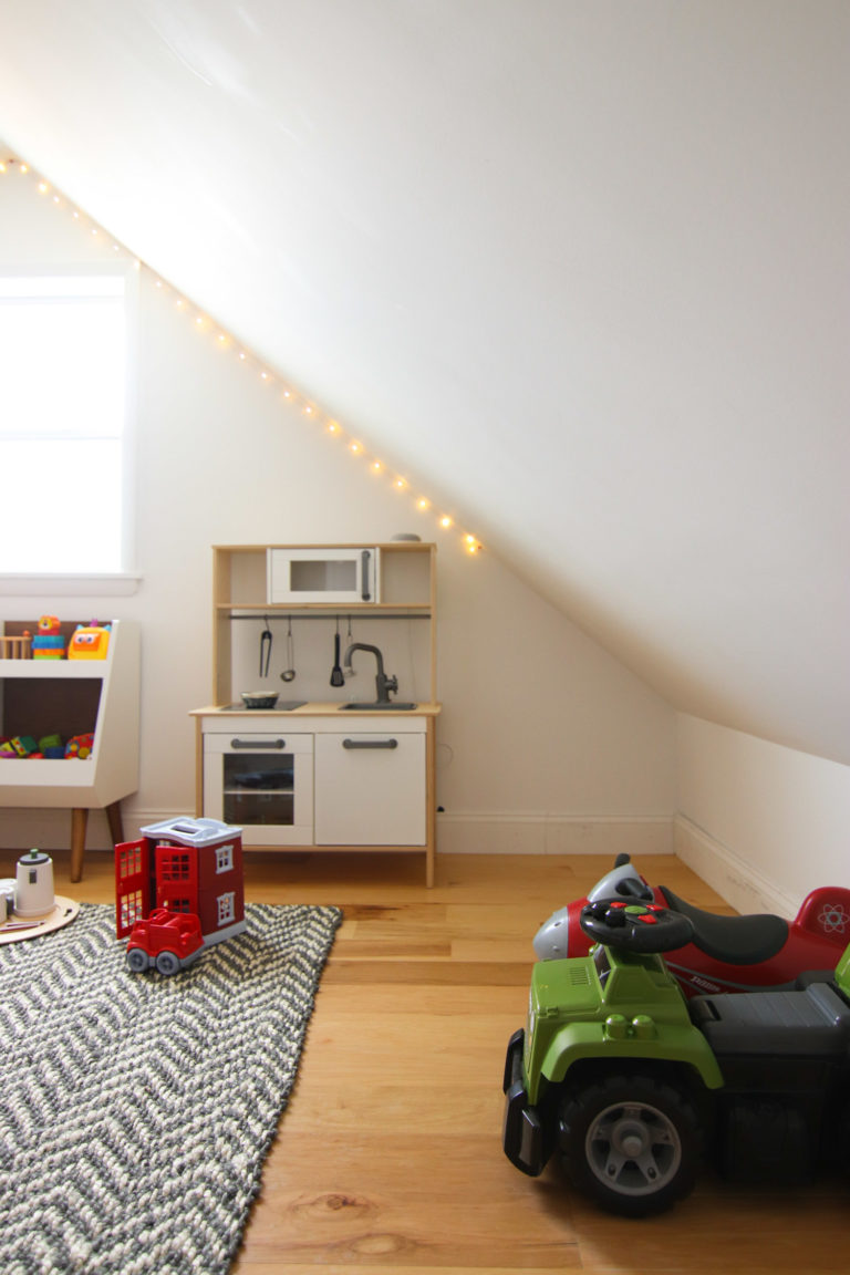 Our A-Frame Room Before + After!